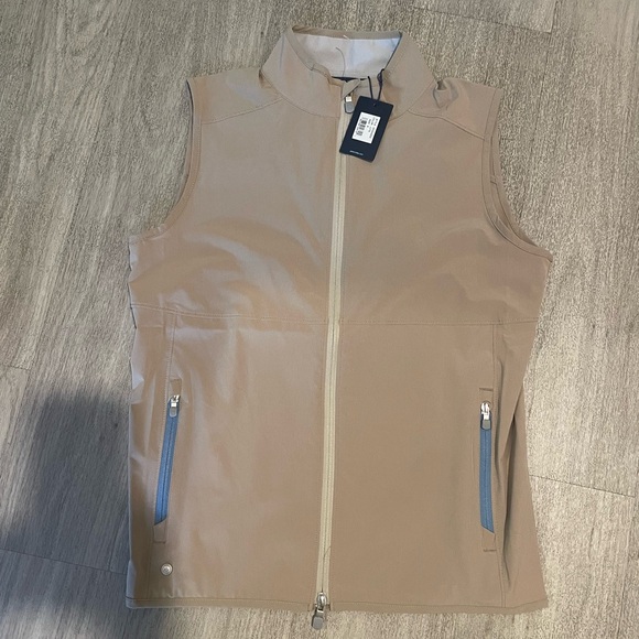 Peter Millar | Jackets & Coats | New Peter Millar Jute Vest With Zip ...